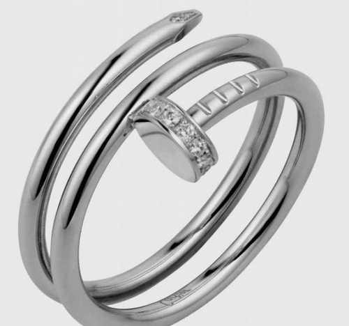 Кольцо Cartier, белое золото, 0,08ct