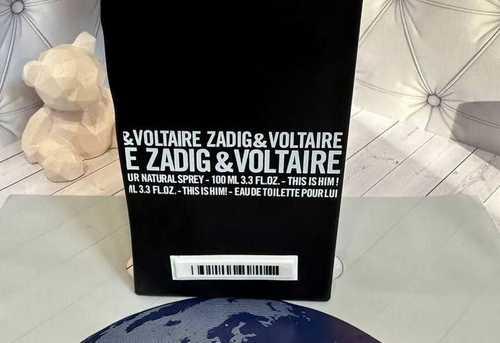 Zadig Voltaire this is him витринный образец 95мл