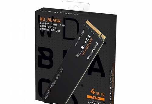 WD black SN850X NVMe M.2 2280 4TB новый из США