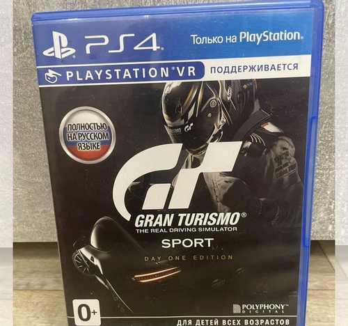 Диск Gran turismo sport для ps4/ps5