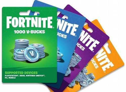 Продажа вбаксов fortnite