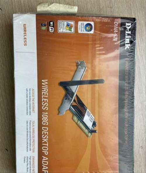 D-link dwa-520,беспроводной вайфай адаптер
