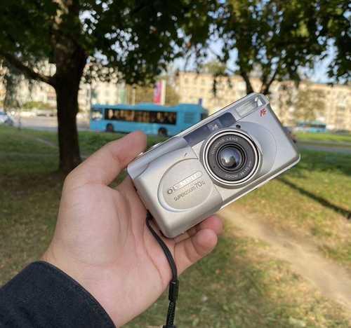 Olympus superzoom 70g проверен с пленкой