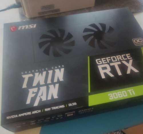 Видеокарта MSI rtx 3060 ti