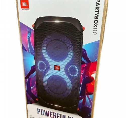 Портативная акустика JBL Partybox 110, черный