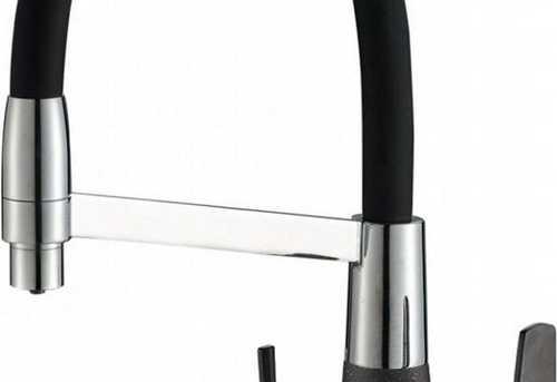 Смеситель Steel Hammer SH 818-6 Black Cr для кухон
