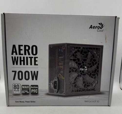 Блок питания aerocool white 700w