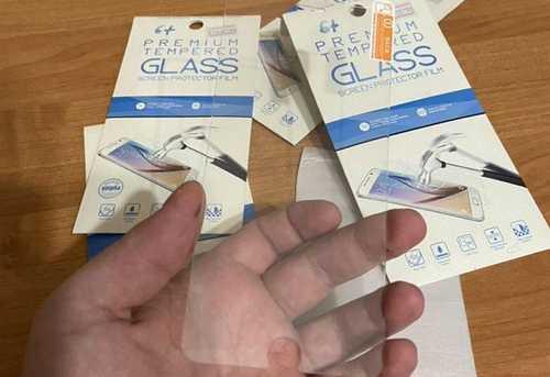 Защитное стекло на айфон 6+