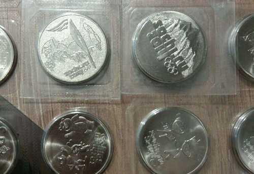 Монеты 25-рублевые Сочи 2014 (новые в блистере)