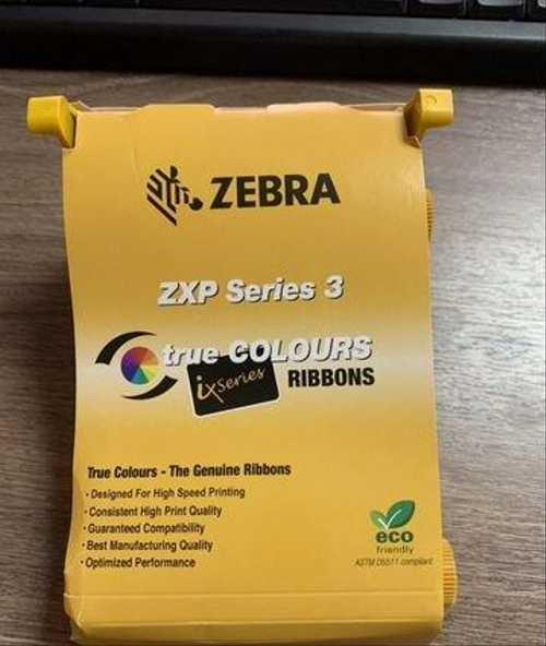 Картридж zebra zxp series 3