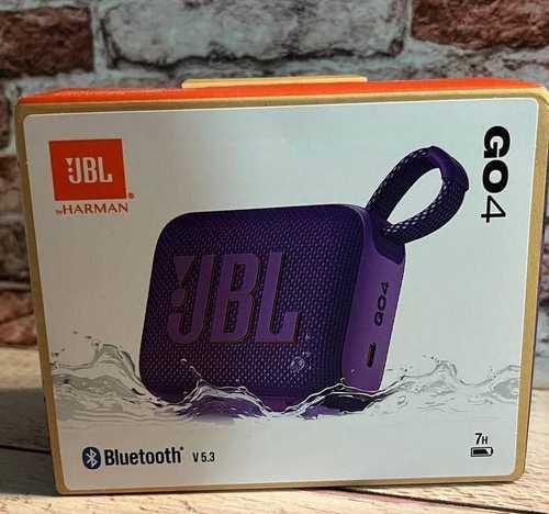 Jbl Go 4 оригинал фиолетовая
