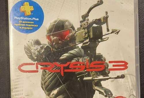 Диск Crysis 3 для Sony Ps3 (б/у)