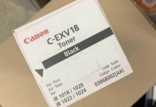 Тонер NV Print Canon C-EXV18 черный