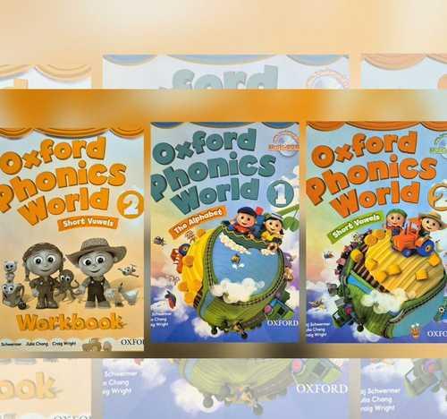 Книги Oxford phonics world 1 пакетом