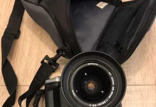 Фотоаппарат Minolta Nynax 4 (пленочный) с сумкой