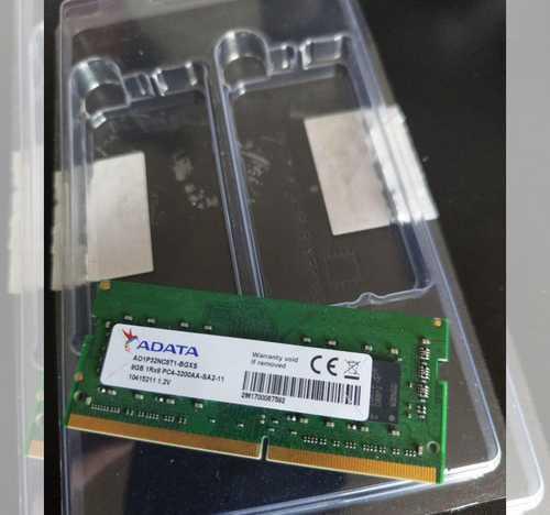 8 гб DDR4 3200MHz SO-dimm - память для ноутбука