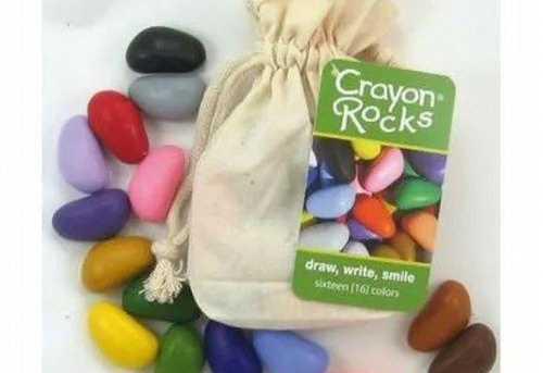 Мелки-камушки восковые Crayon Rocks