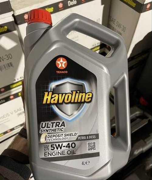 Масло моторное texaco havoline ultra SAE 5W-40