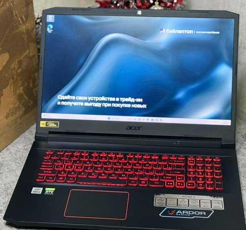 Acer 17.3" i5-10300H 16Gb/512Gb RTX 3050