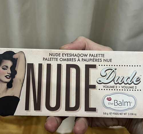 Палетка теней the balm