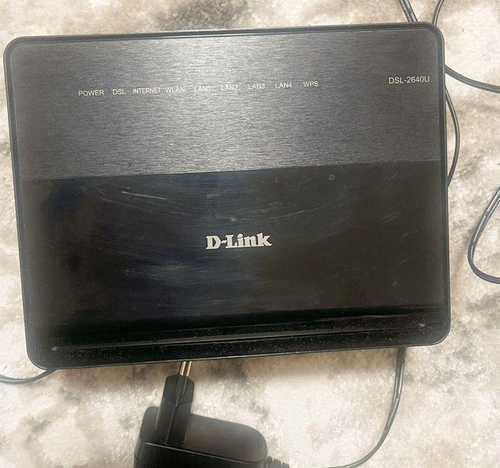 Wifi роутер d-link dsl-2640u