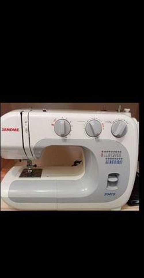 Швейная машина janome 2041s