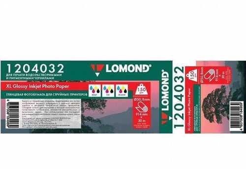 Рулон бумаги lomond XL Glossy InkJet Photo Paper 9