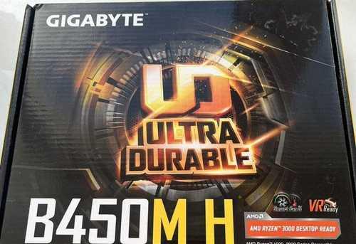 Материнская плата gigabyte b450M H
