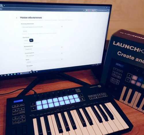 Midi-клавиатура Novation Launchkey 25 MK3