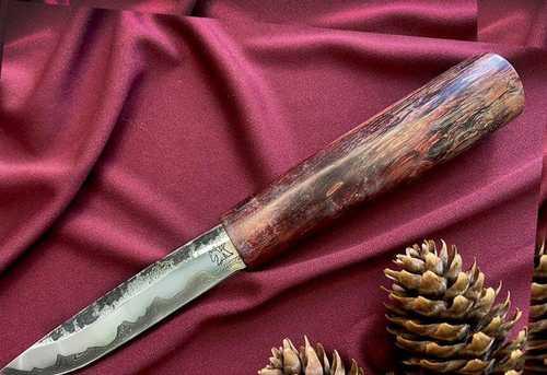 Нож "Манси", клинок Ламинат, обкладки сталь 40Х13