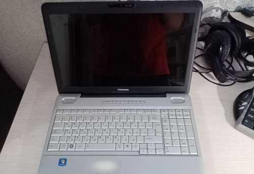 Ноутбук Toshiba Satellite L500-1UN на запчасти