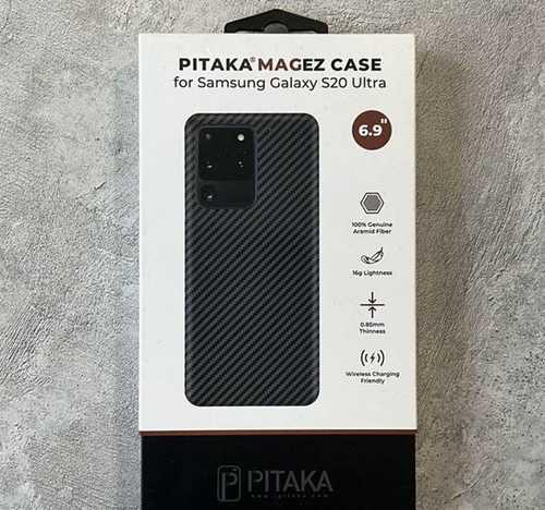 Чехол pitaka magez case Galaxy S20 Ultra