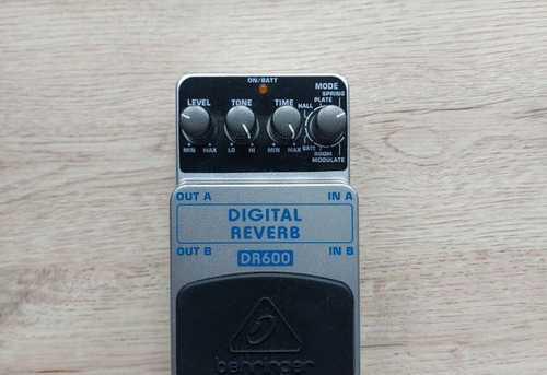 Гитарная педаль Behringer DR-600 reverb