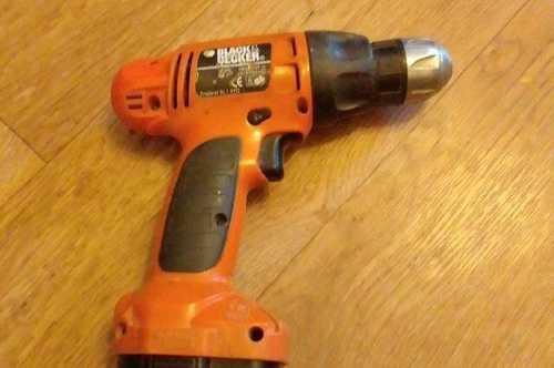 Дрель шуруповерт Black& Decker