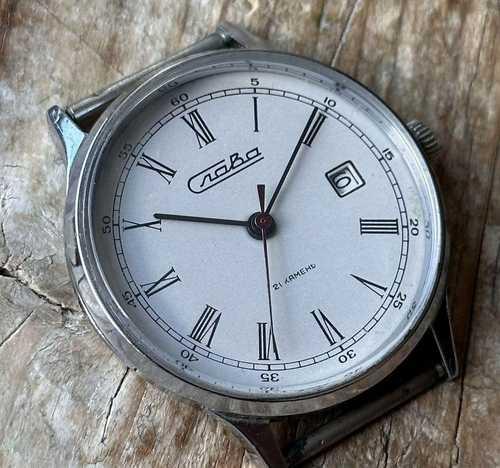 Часы советские мужские Слава 2414, СССР, 1980е
