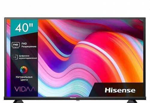 Телевизор Hisense 40" 40A4K, LED, 4K Ultra HD, чер