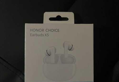 Наушники honor choice earbuds x5