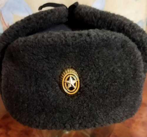 Шапка ушанка армейская