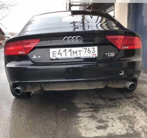 Задний бампер audi а7