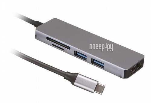 Хаб USB Palmexx 5в1 USB-C - hdmi2xUSB 3.0CR PX