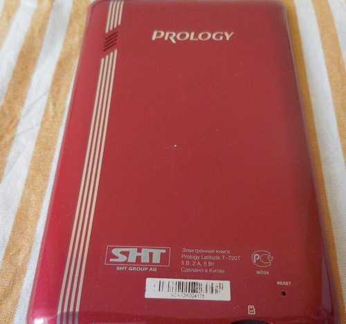 Электронная книга Prology с чехлом