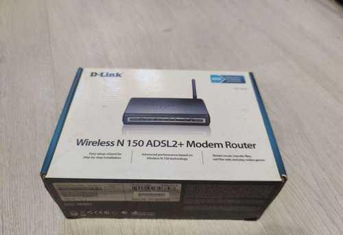 Новый роутер Wireless N 150 adsl2 + Modem Router