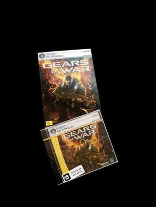 Gears of War DVD-бокс + новый jewel лицензия 1С