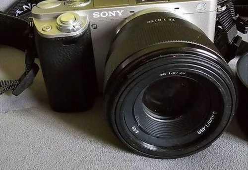 Компактный фотоаппарат sony alpha 6000