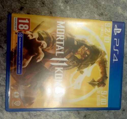 Mortal kombat 11 ps4 диск