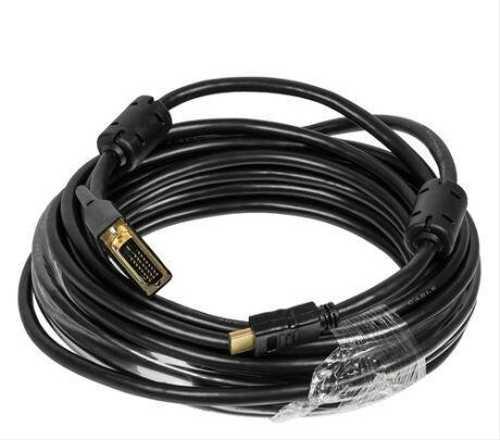 Кабель интерфейсный hdmi (m) - DVI-D (m) 10м