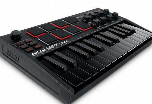 Midi-клавиатура akai PRO MPK mini MK3 B