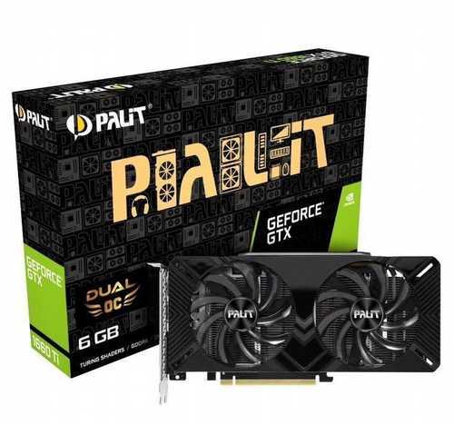 Видеокарта gtx 1660 ti palit