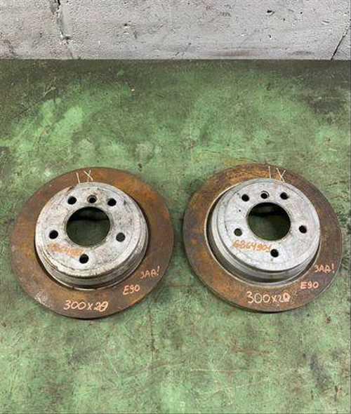 Задние тормозные диски BMW E81 E87 E90 E91 E92 E84