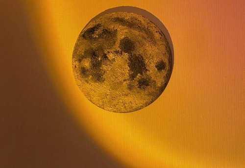 Интерьерная картина маслом «Луна»